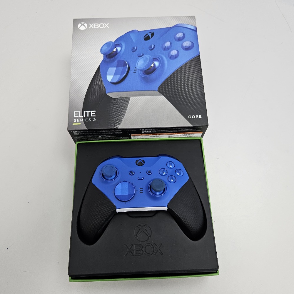 Pre-owned Xbox Elite Wireless Controller Series 2 -Blue and White ...